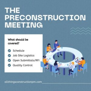 √ Memahami Pre Construction Meeting (PCM) dalam Proyek Konstruksi