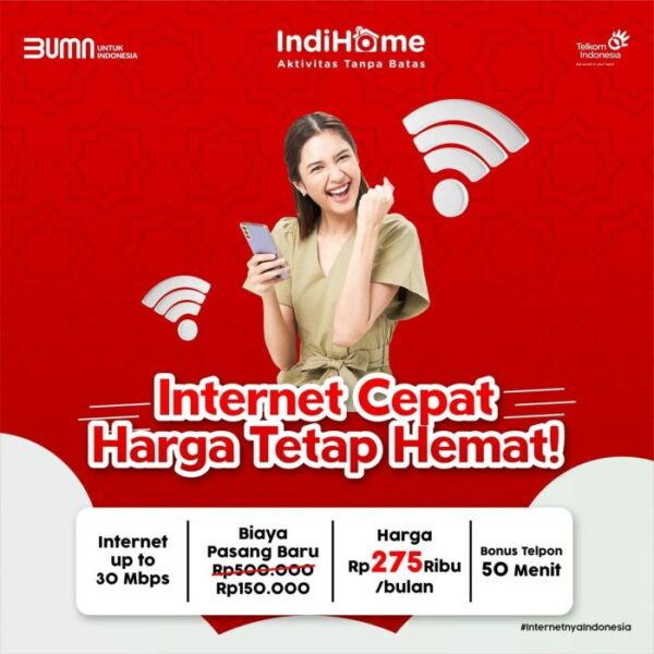 √ Harga Pasang Wifi IndiHome Update Terbaru 2025