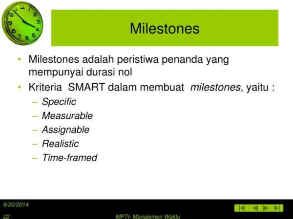 √ Pengertian Milestone: Panduan Mencapai Tujuan Besar