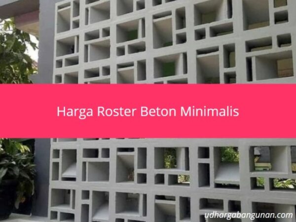 √ Harga Pasang Roster per Meter Persegi - Update 2025
